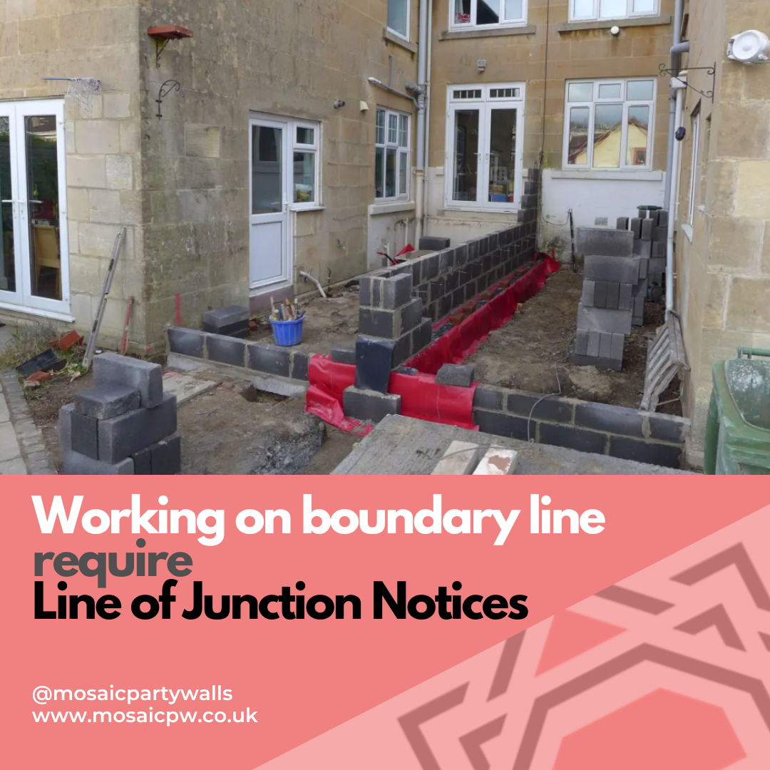 line of junction notice: Why is it Important - Mosaic Party Wall Surveyors